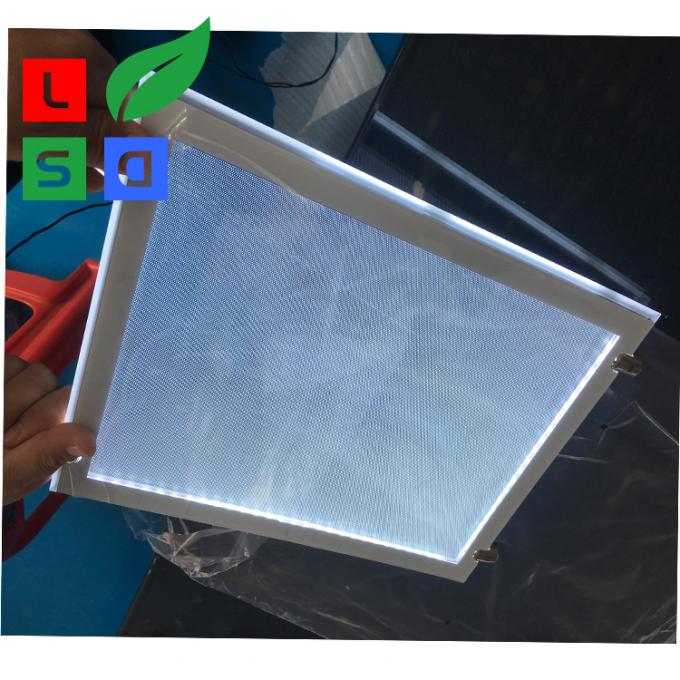 Ceiling Hanging 3014smd LED Crystal Light Box DC12V Slim Light Frame