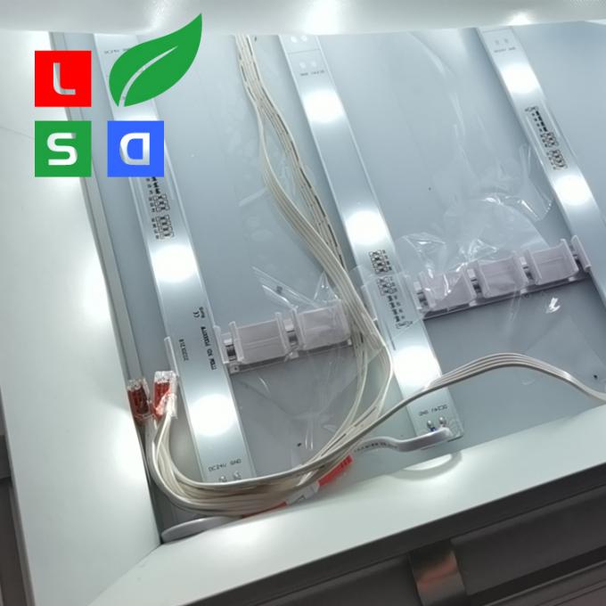 6500K Edge Lit LED Fabric Light Box Frame SEG Backlit Display