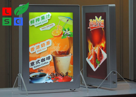 841x1189mm A0 Led Backlit Poster Display Sign Board With Hooks
