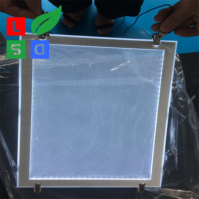 Cool White 8000K LED Crystal Light Box A2