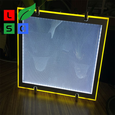 L Shape A3 A4 A5 Desktop Light Box 8000K Led Light Menu Board