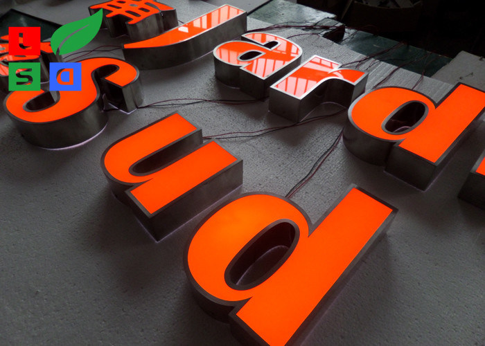 Neuture White 6500K Led Backlit Letter Sign IP65 Lighted Channel Letters