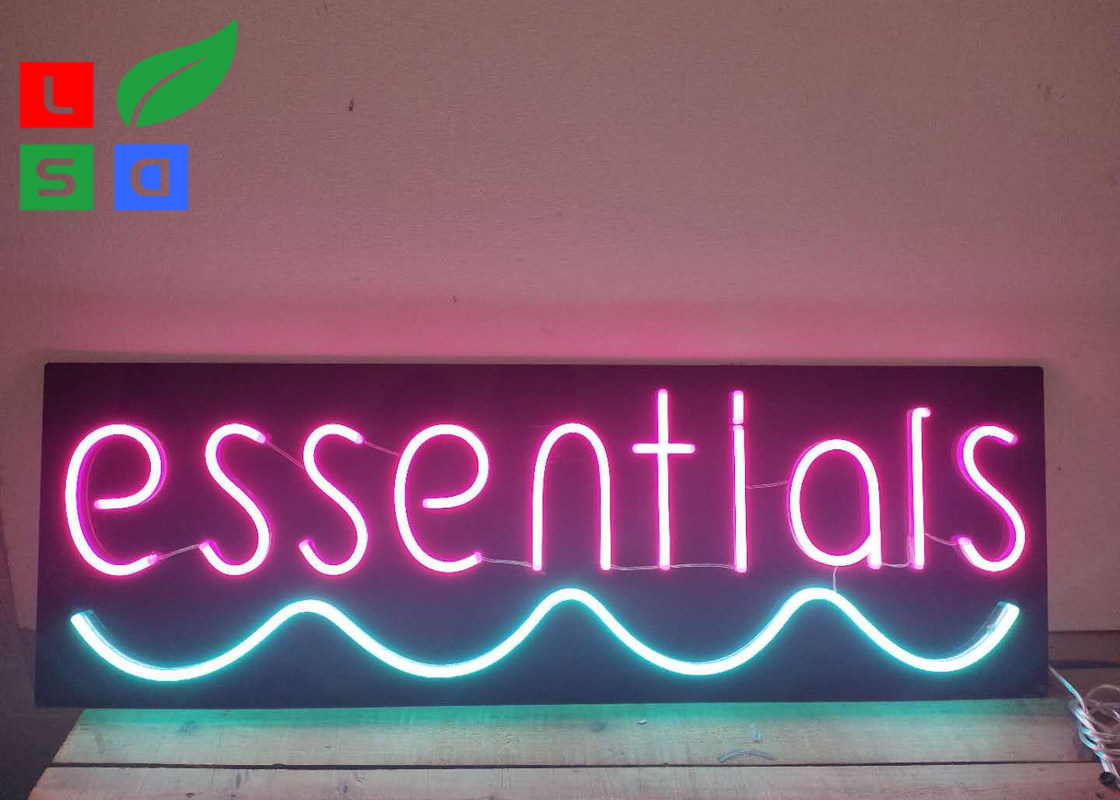 Morden DC12 Volt Custom Neon Window Signs Neon Pink Led Lights