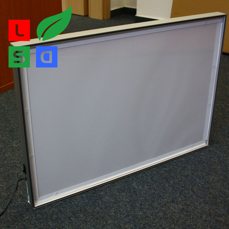 Picture Light Box Frame Custom 28Mm Thin LED Light Display Box
