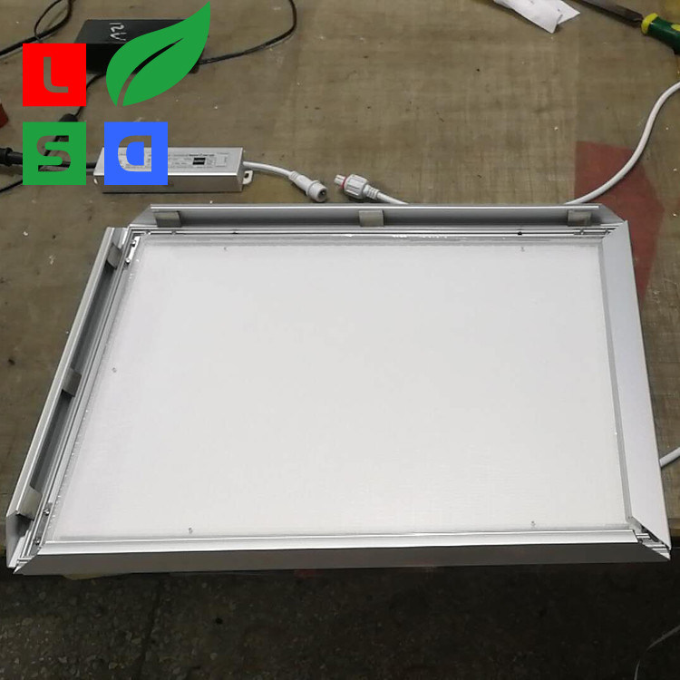 Aluminum Advertising Outdoor Led Light Box Photo With Custom Size Frame