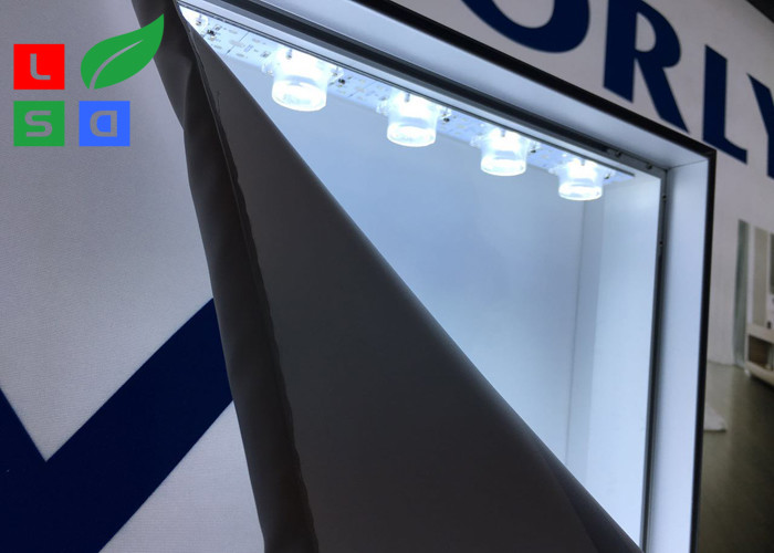 Edge - Lit Fabric Light Box 2835 SMD LED Source Double Side For Retail ...