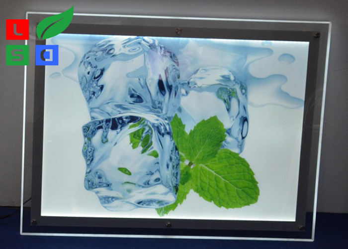 Environmental Protection LED Light Box Sign , Single Side 2835 SMD ...