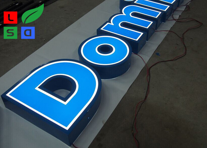 80mm Led Backlit Panel Light Box Shop front Display 6500K For ...