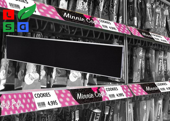 1.875mm COB LED Shop Display LED Shelf Screen Signage Board For ...