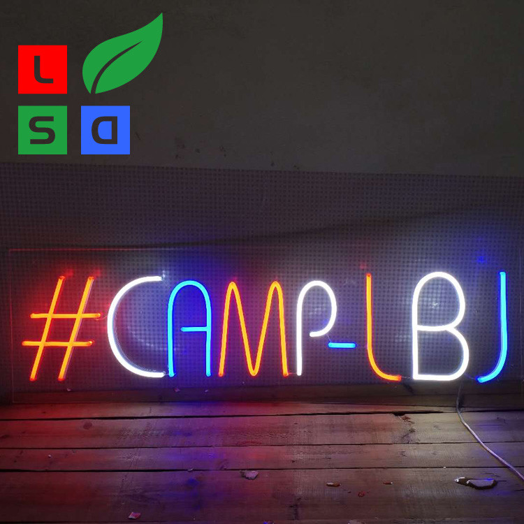 Custom Made Neon Acrylic Sign 12V LED Wall-mounted Custom Neon Light Sign