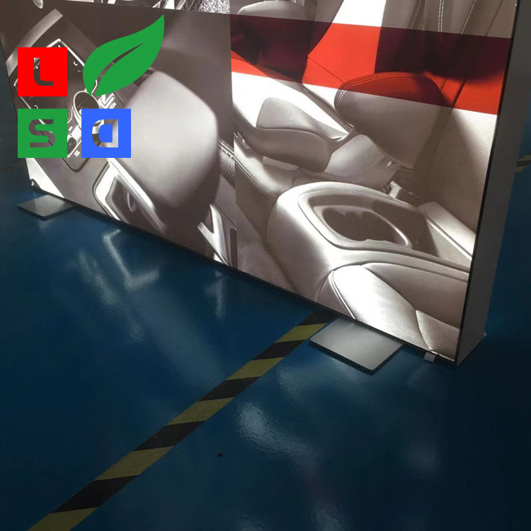 Electric Store LED Textile Light Box , Light Guide Plate Backlit Slim ...