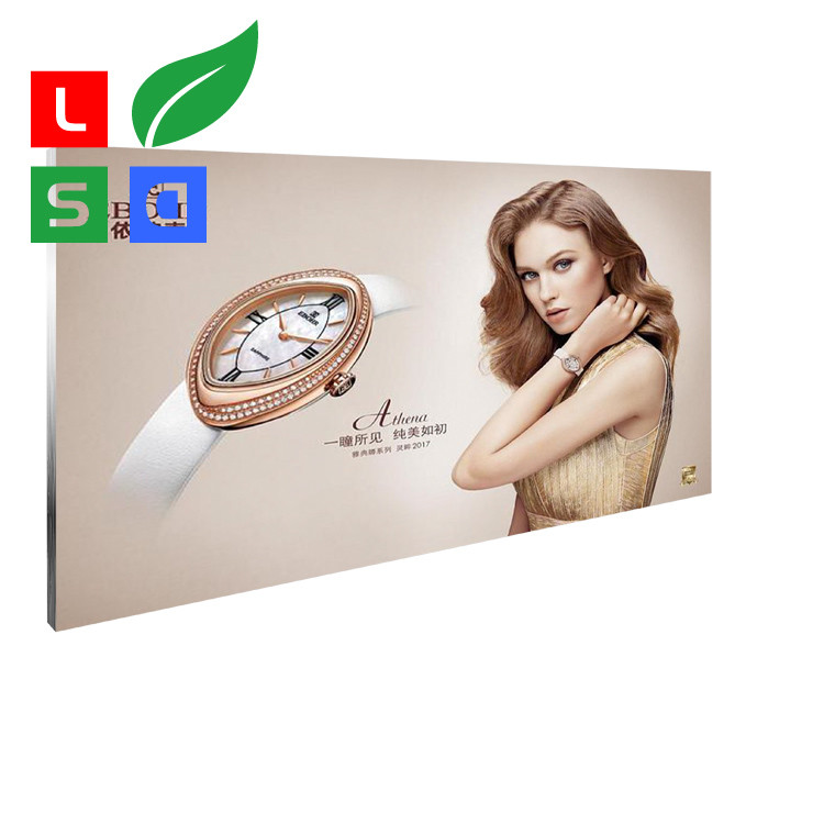 40mm Thickness Textile Light Box Backlit Fabric Lightbox For Garment ...