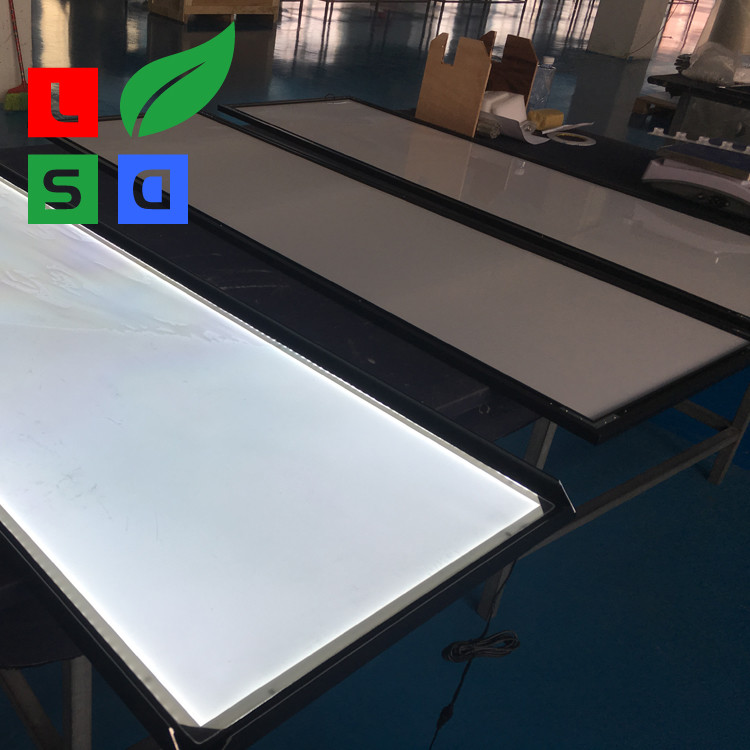 Aluminum Ultra Slim smd2835 Led Backlit Poster Frame For Indoor Poster ...