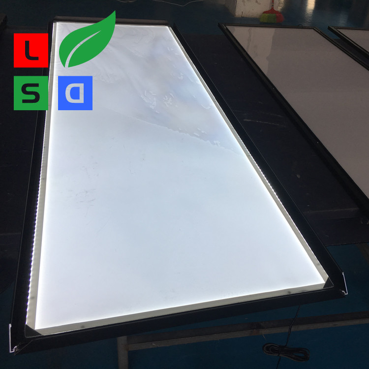 Aluminum Ultra Slim smd2835 Led Backlit Poster Frame For Indoor Poster ...