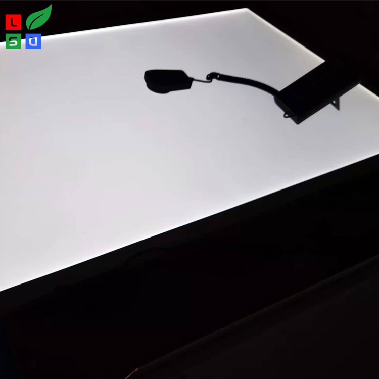 Large Format 6500K 8mm LED Guide Light Plate For Making Poster Frame
